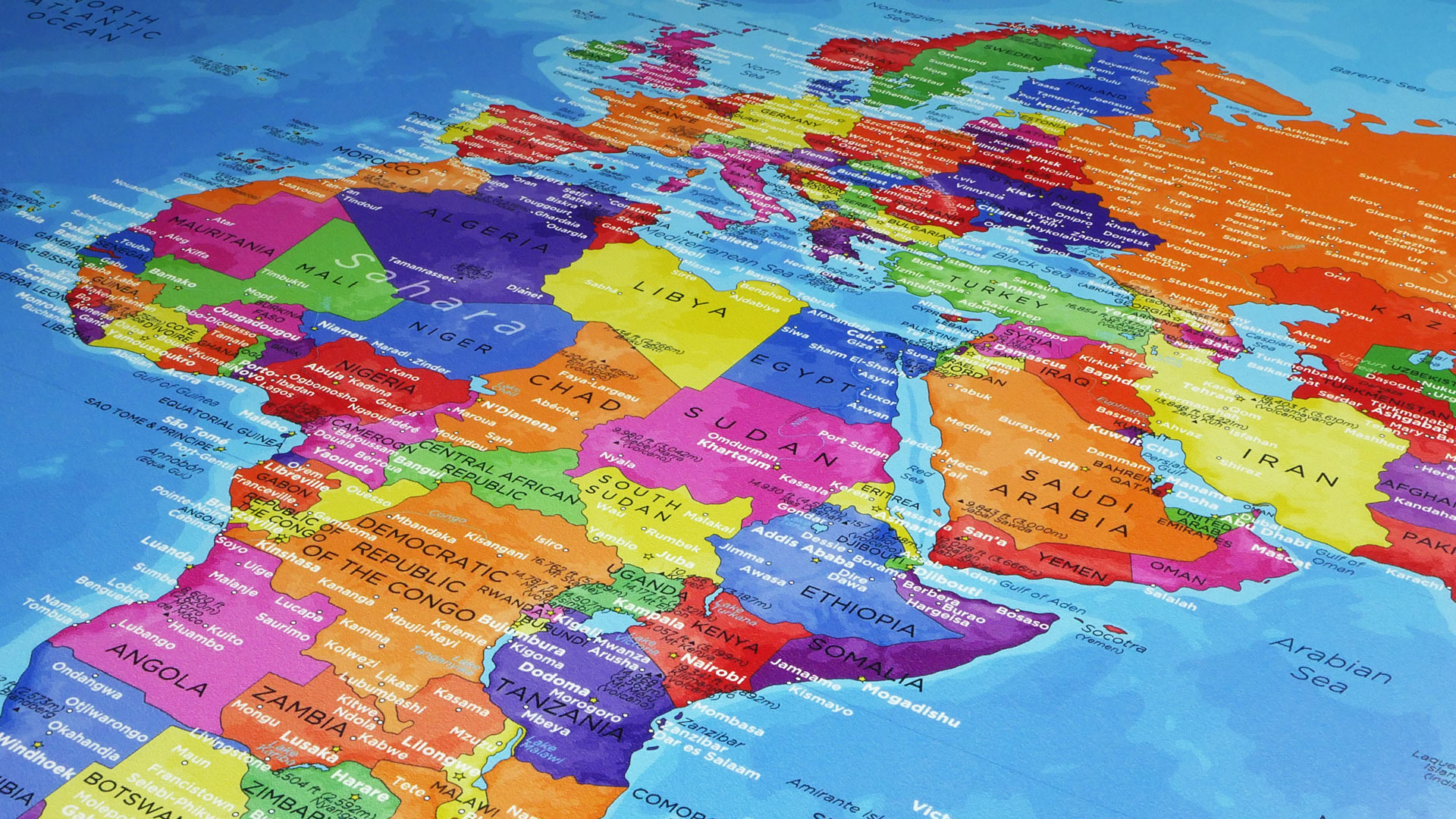 Mapamundi - Mapa mundial | Original Map