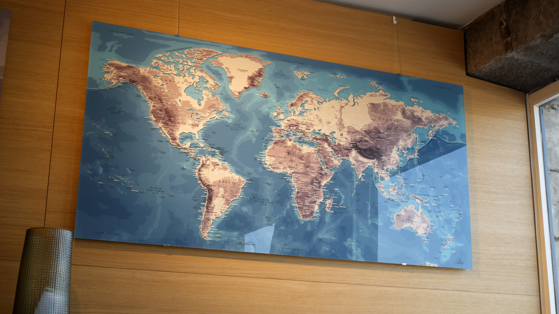 Mapa del Mundo – Mapamundi en Plexiglás | Original Map